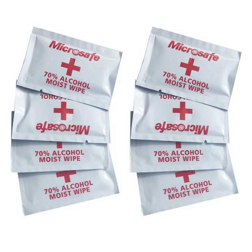 Disinfectant Wipe in a Sachet - Avonlee Hygiene Supplies